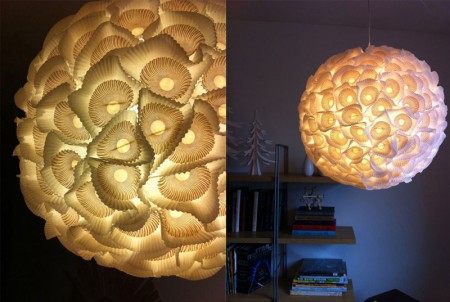 Cool lamps and chandeliers made of every day objects