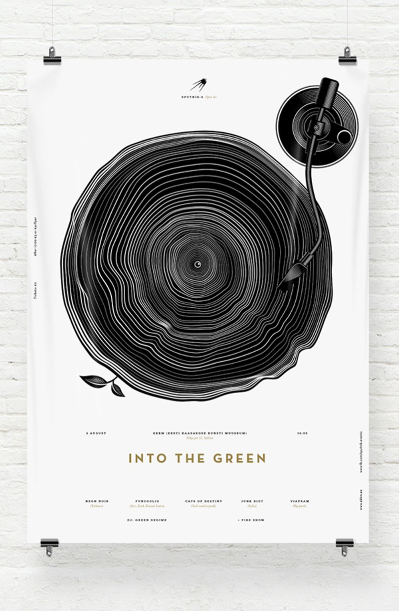 A collection of gorgeous poster designs