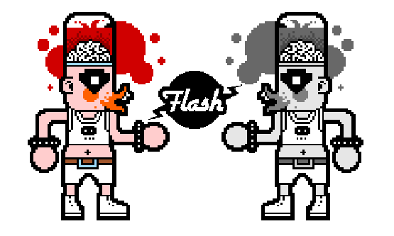 8-bit art and animations by Toyoya