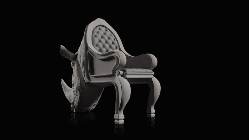 The spectacular animal chair collection by Maximo Riera