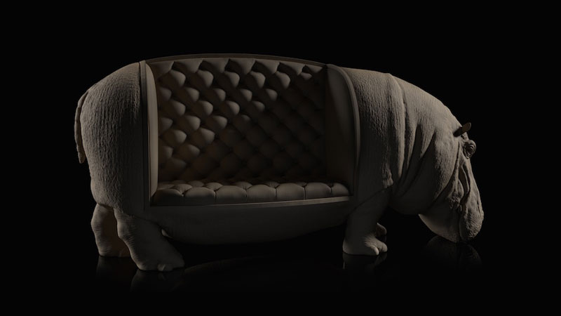 The spectacular animal chair collection by Maximo Riera
