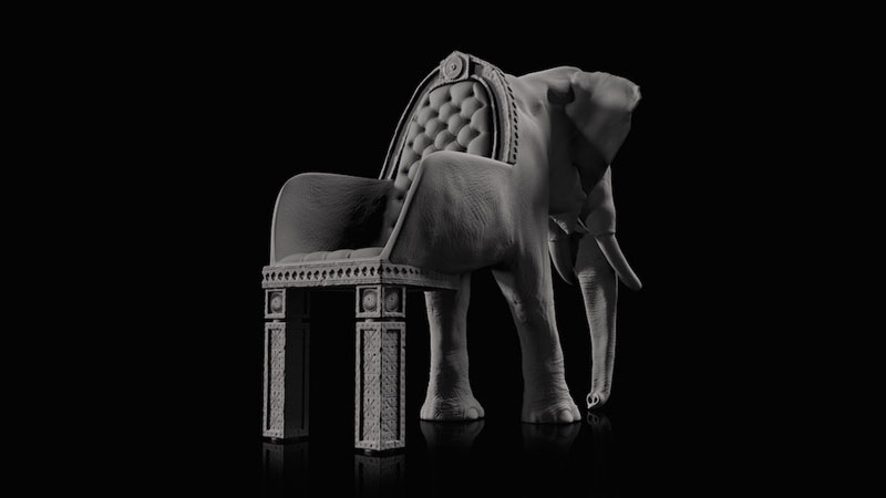 The spectacular animal chair collection by Maximo Riera