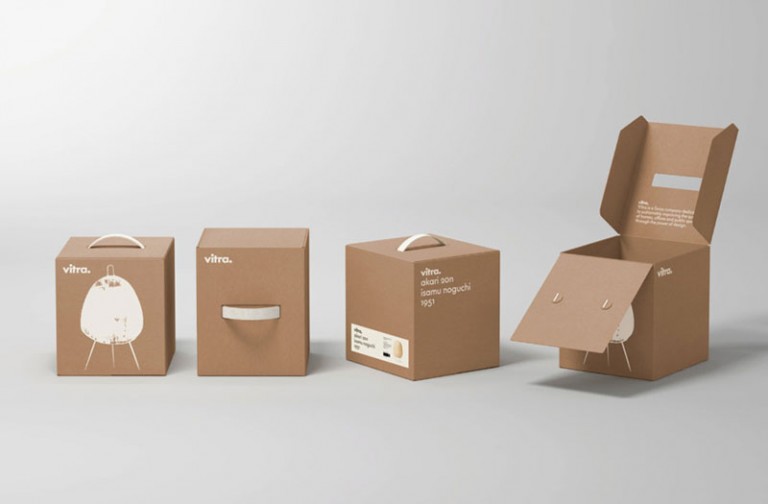 Elegant packaging for Vitra furniture, 2016 edition