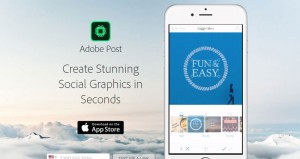 Adobe launches an app to make social media graphics creation easier