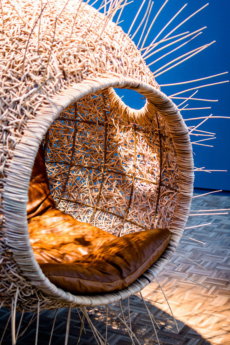 Sit in a monster’s mouth with these predator chairs