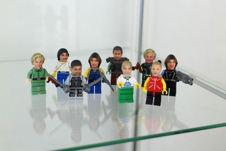 It's now possible to 3D print lego heads with your face