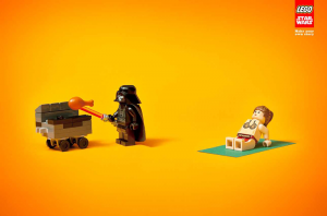 A collection of creative ads for Lego