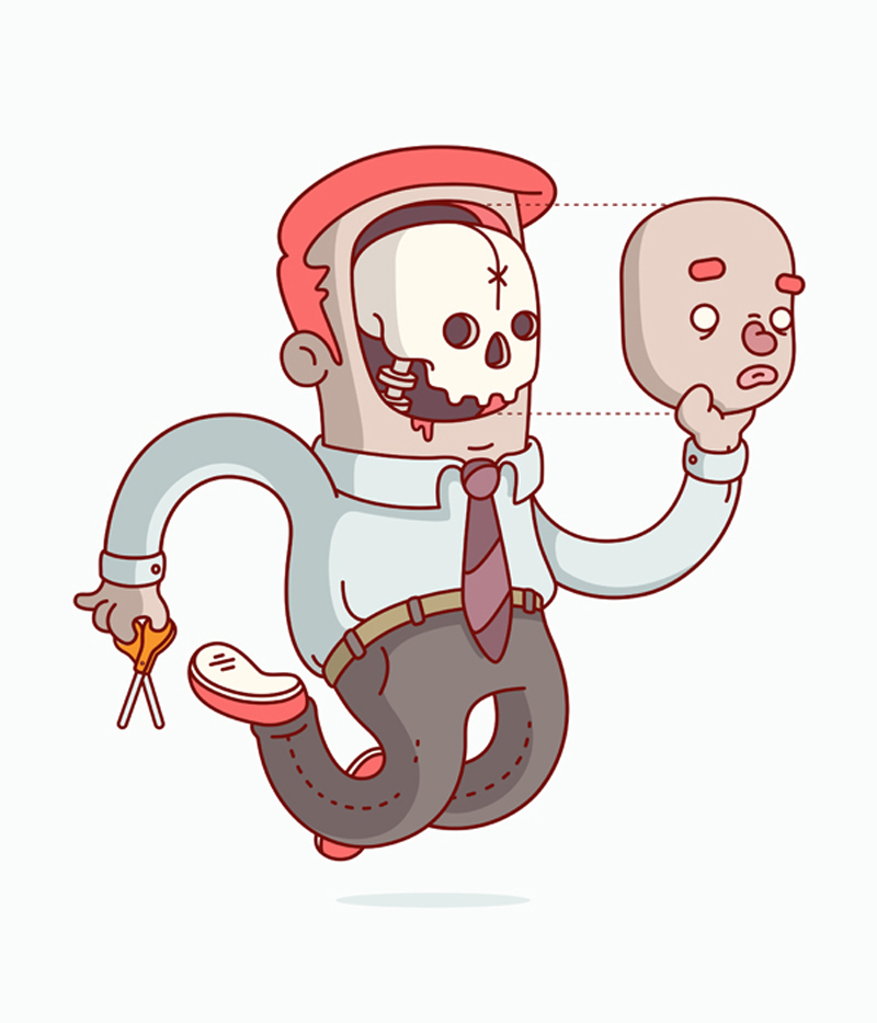 The illustrations of Scott Martin, aka Burnt Toast Creative