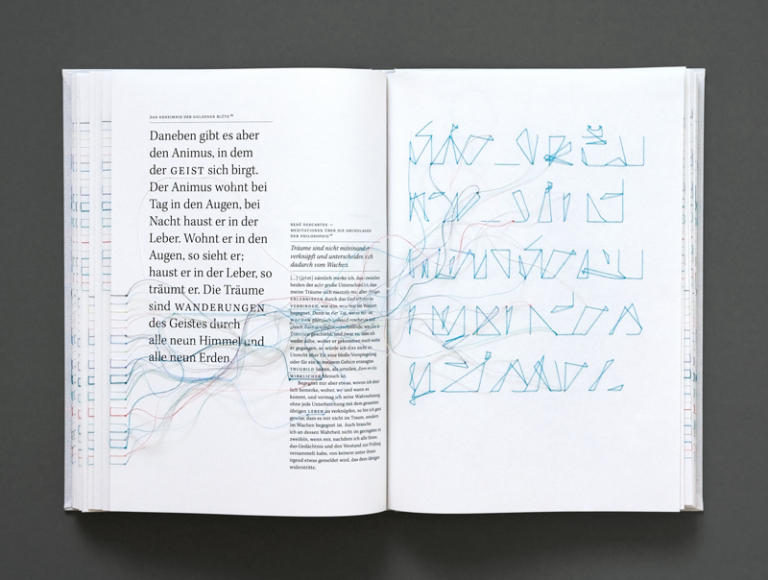 A book with hyperlinks by Maria Fischer