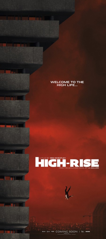 Promotional posters for the upcoming high-rise movie