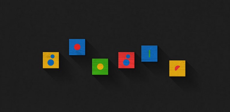 A graphic exploration on the Google logo