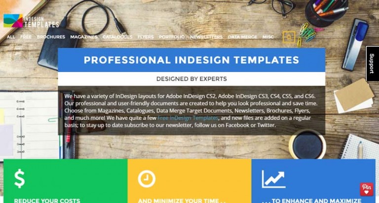 Best inDesign templates, your website for quality print templates