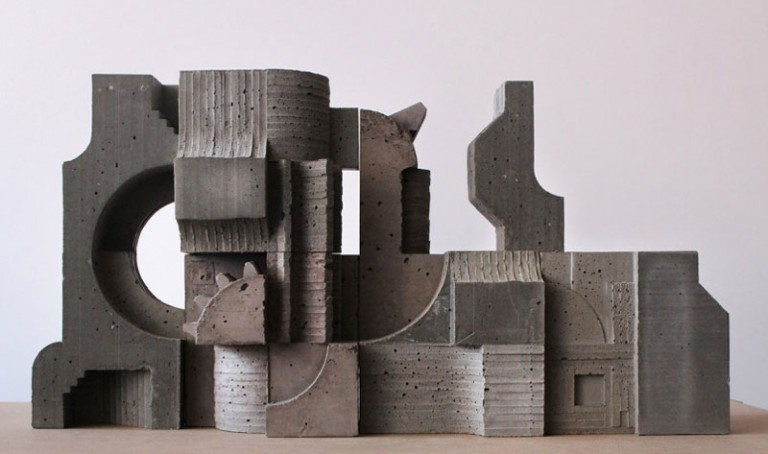Concrete Architectural Sculptures by David Umemoto