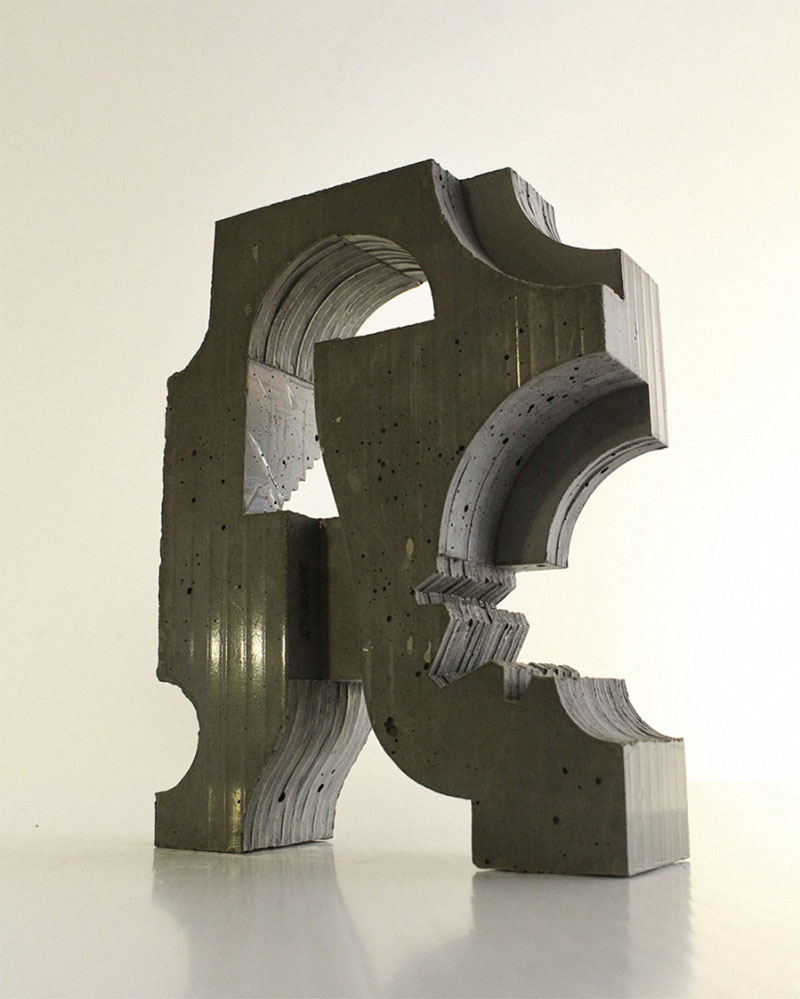 Concrete Architectural Sculptures by David Umemoto