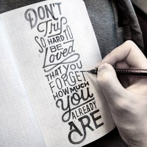 The handmade lettering of Dan Lee