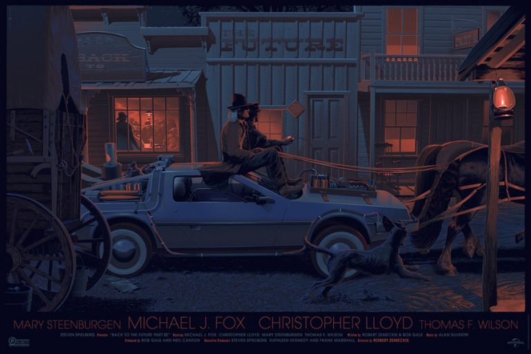 Retro-futuristic movie posters by Laurent Durieux