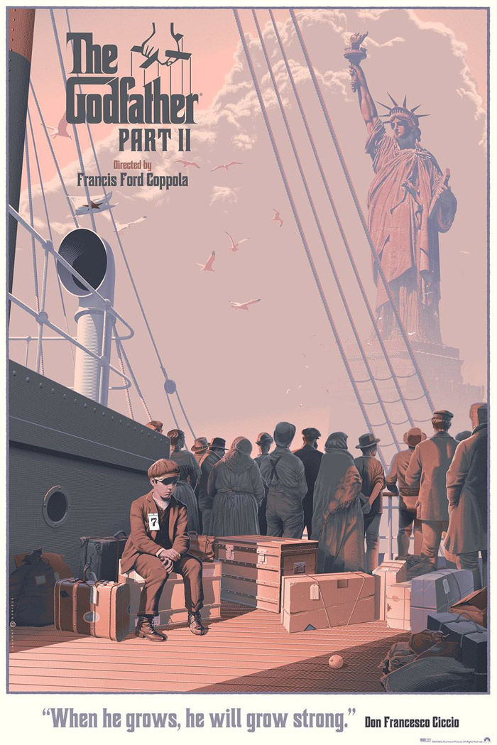 Retro-futuristic movie posters by Laurent Durieux