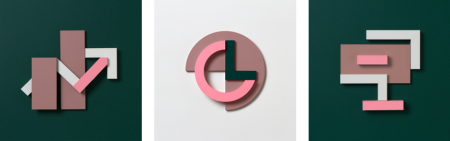 A corporate identity created with blocks for Monetize