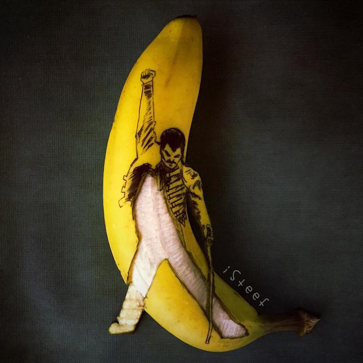 Art created with... bananas