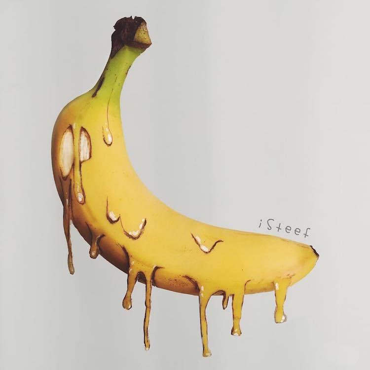 Art created with… bananas