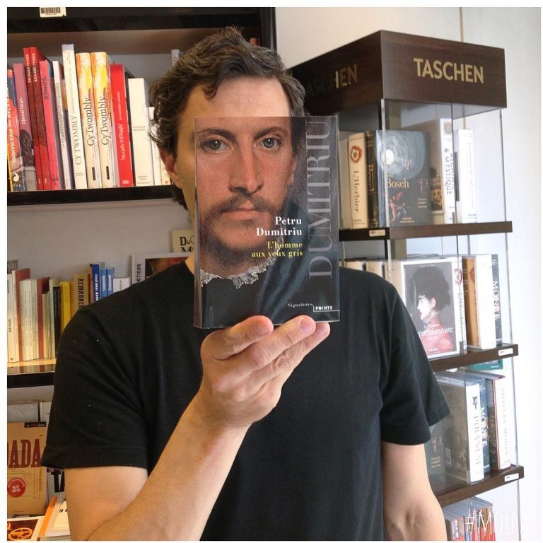 Creative photo campaign for the Mollat bookstores in France