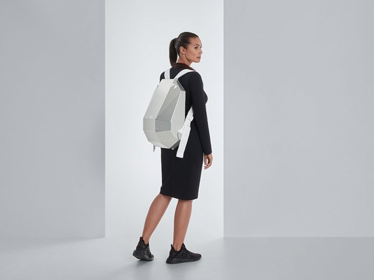 SOLID GRAY aluminium edition: an incredible backpack made of aluminium ...