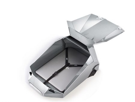 SOLID GRAY aluminium edition: an incredible backpack made of aluminium ...