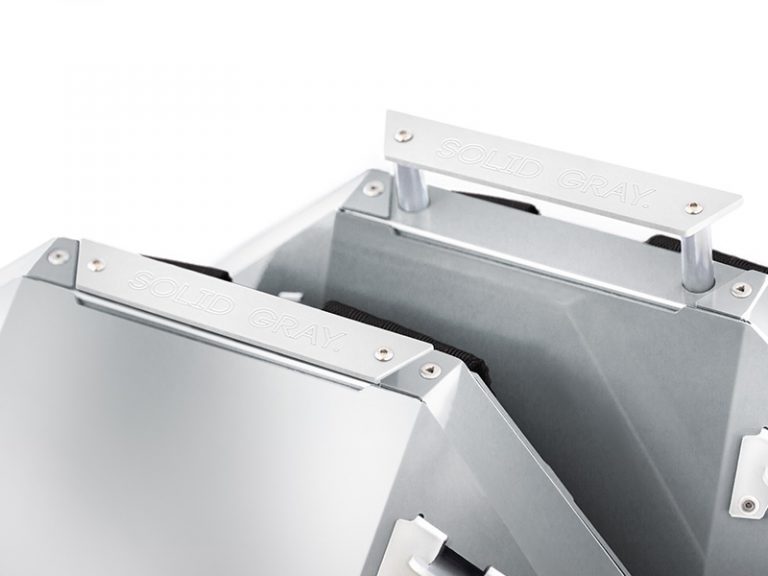 SOLID GRAY aluminium edition: an incredible backpack made of aluminium ...