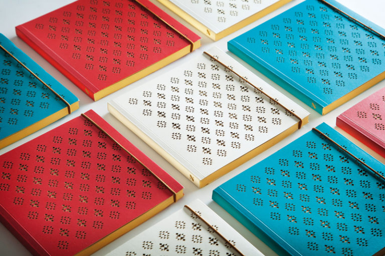 Mashrabiya Notebooks for Kuwaiti brand Zeri Crafts