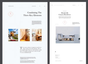 Taking advantage of negative space in web design