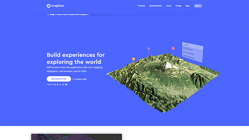 Taking advantage of negative space in web design