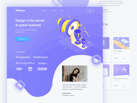 Some Advice on Using Illustrations When Designing Websites