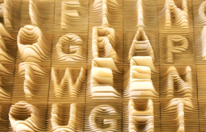 Alphabet topography