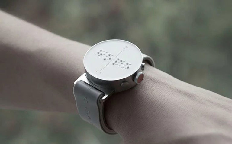 The Dot: a minimalist Braille smartwatch