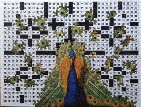 Tim Klein mixes Puzzle Pieces to create Surreal Artworks