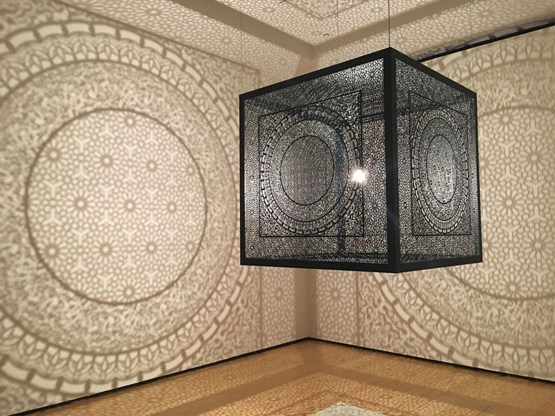 Spectacular Light Installations by Anila Quayyum Agha