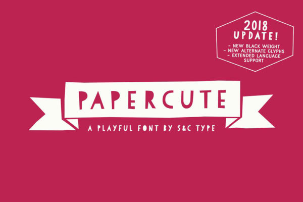 10 Useful Paper Cut-Out Fonts