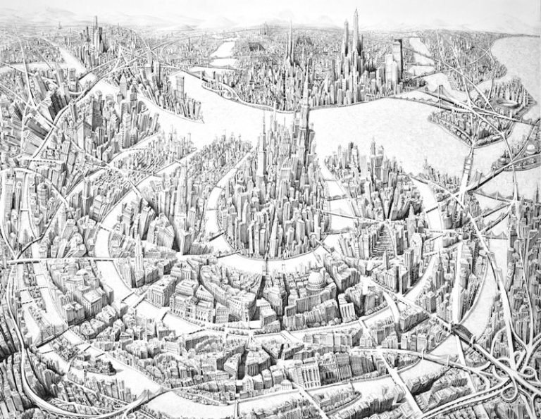 The Incredibly Detailed Art of Benjamin Sack