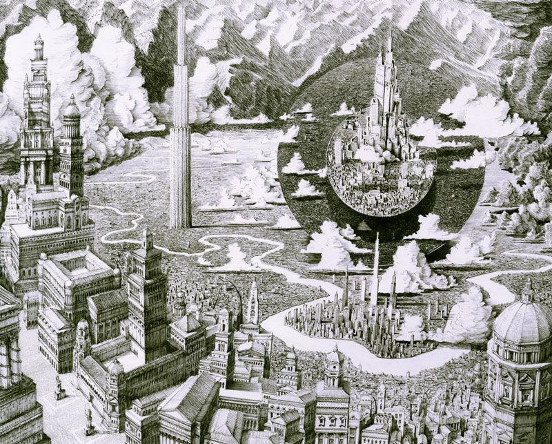 The Incredibly Detailed Art of Benjamin Sack