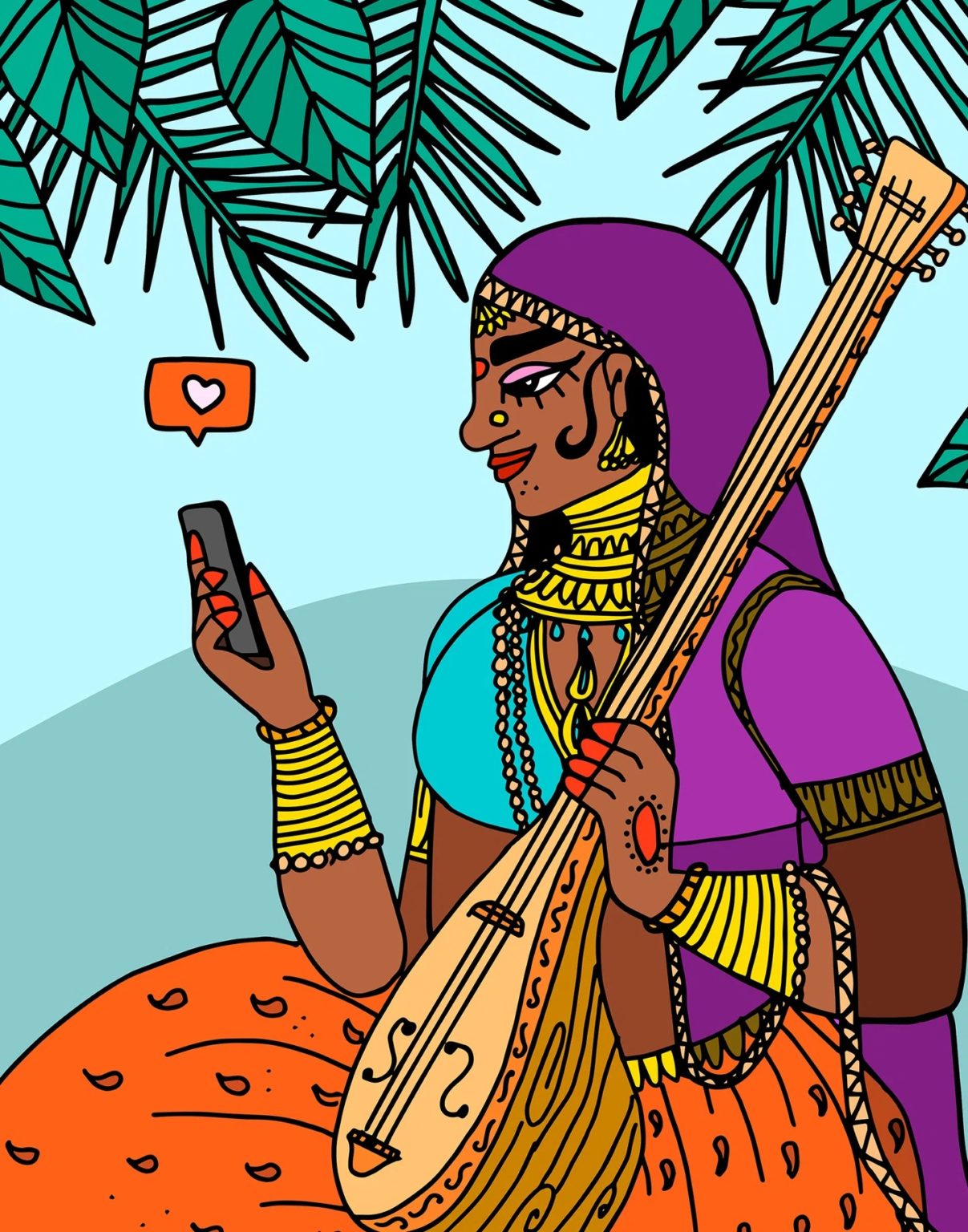 Art In Support Of The Indian Farmer Protests