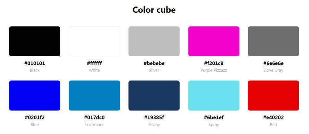 Great looking websites with interesting color palettes