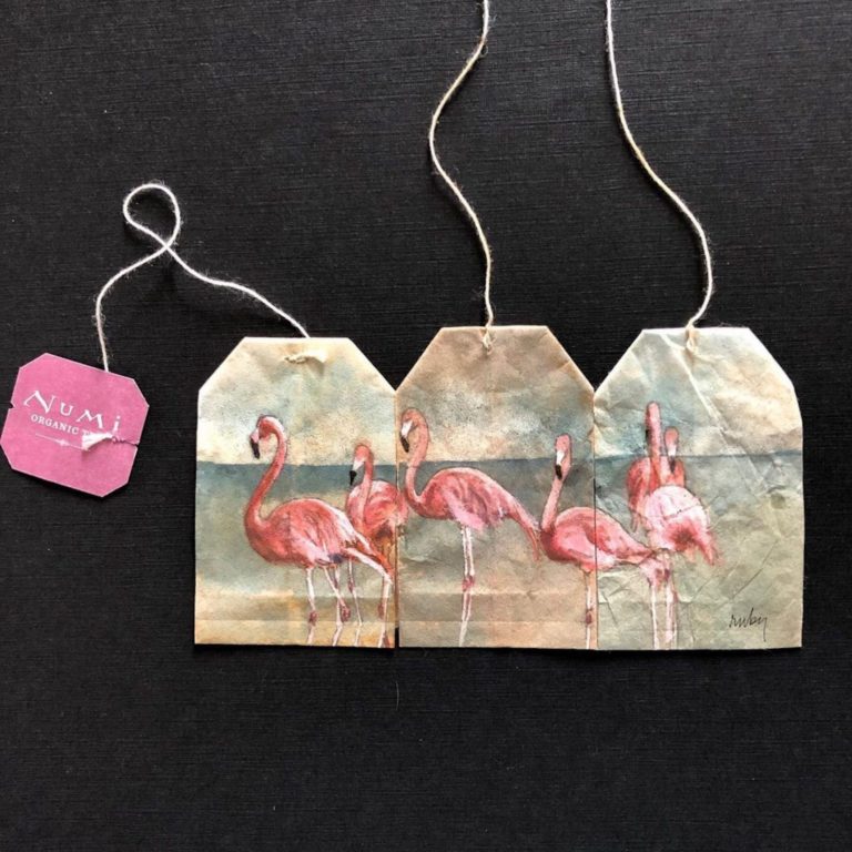 Art With Tea Bags By Ruby Silvious