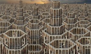 Jorge Luis Borges' Babel's Library Designed By Various Artists