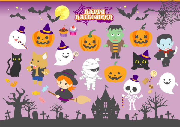 Halloween freebies: 11 Types of Halloween Illustrations and Templates ...