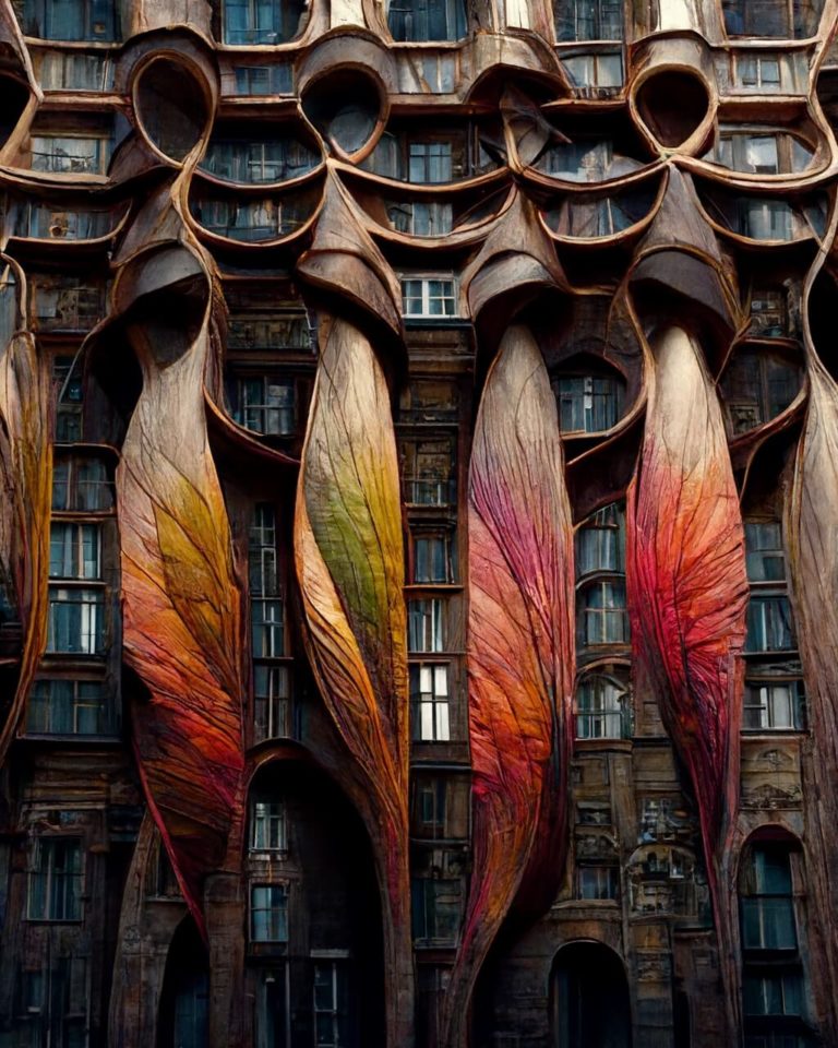 Feather Buildings: A Look At AI-Generated Architecture