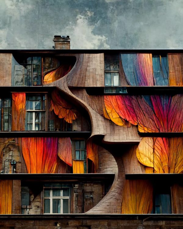 Feather Buildings: A Look At AI-Generated Architecture