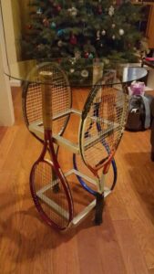 Creative ways to recycle your old tennis rackets