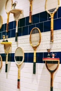Creative ways to recycle your old tennis rackets