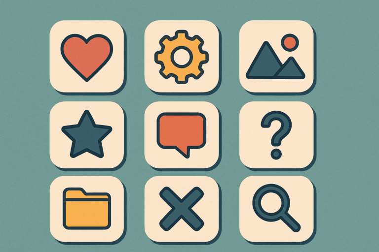 Iconography in the Wild: A Visual Analysis of How Top Apps Use Icons to ...