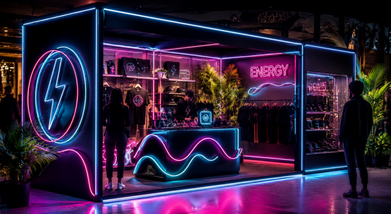 How EL Wire Transforms Graphic Design, Installations, and Creative Branding